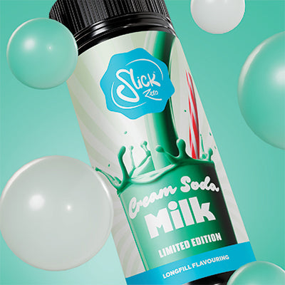 Slick Cream Soda Milk Shot 120ml – The Vape Order