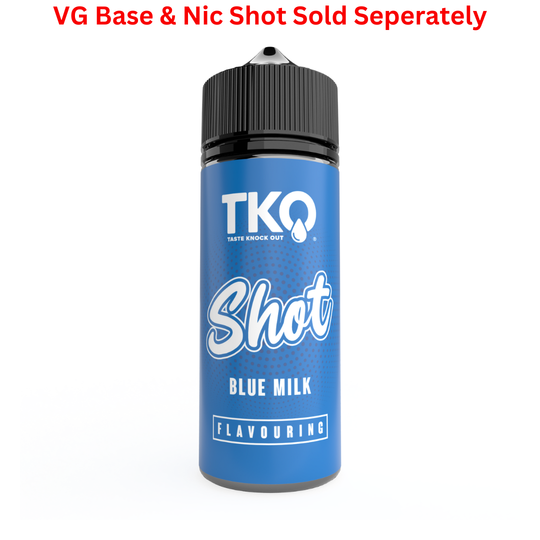 TKO - Blue Milk Shot 120ml – The Vape Order