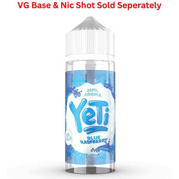 Yeti - Blue Raspberry Shot 120ml – The Vape Order